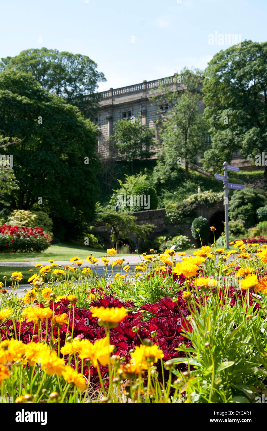 Nottingham Castle, Nottinghamshire England UK Stock Photo - Alamy