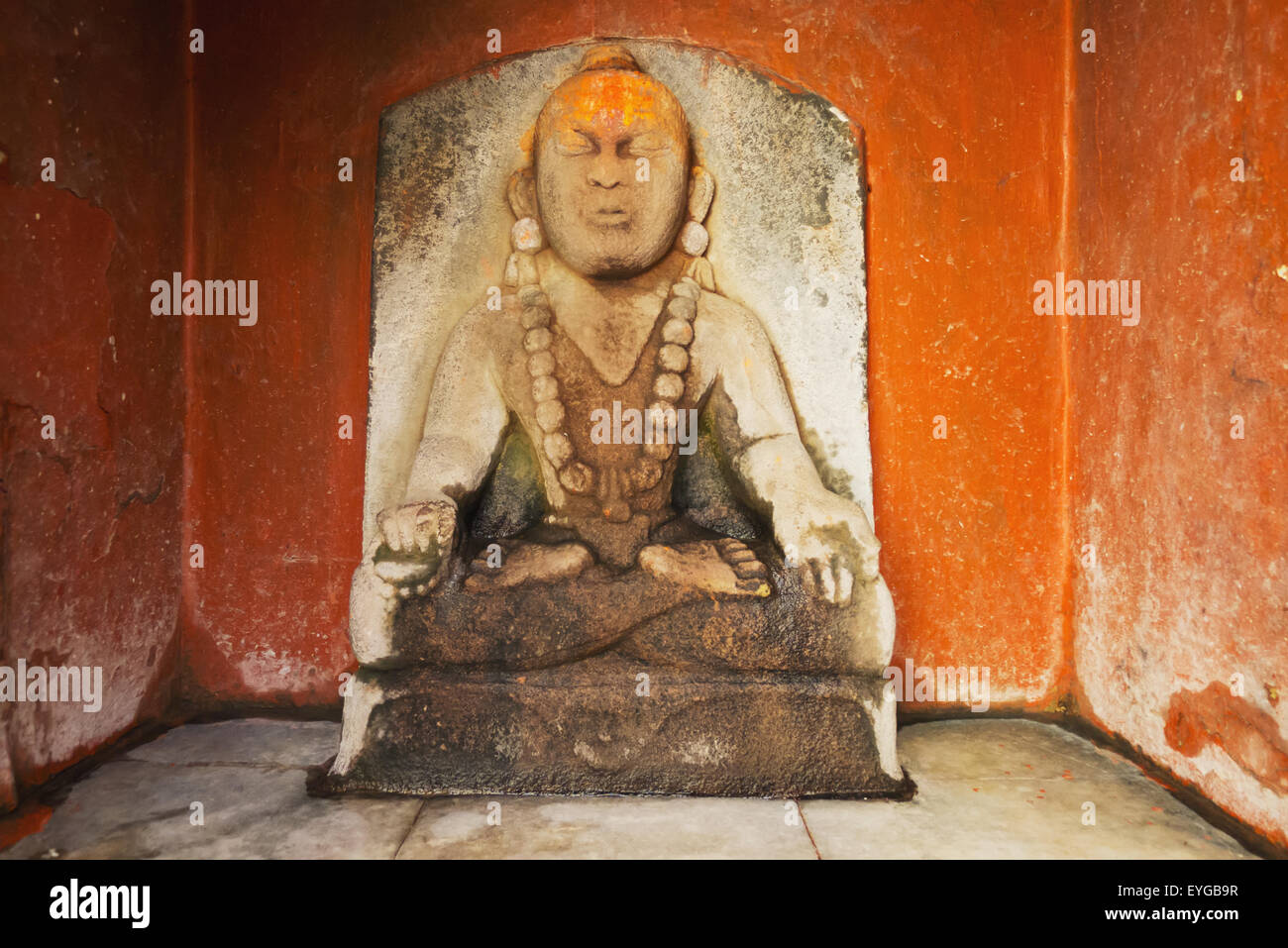 India, Uttar Prasesh, Deities on the Panchakroshi Pradakshina (Outer ...