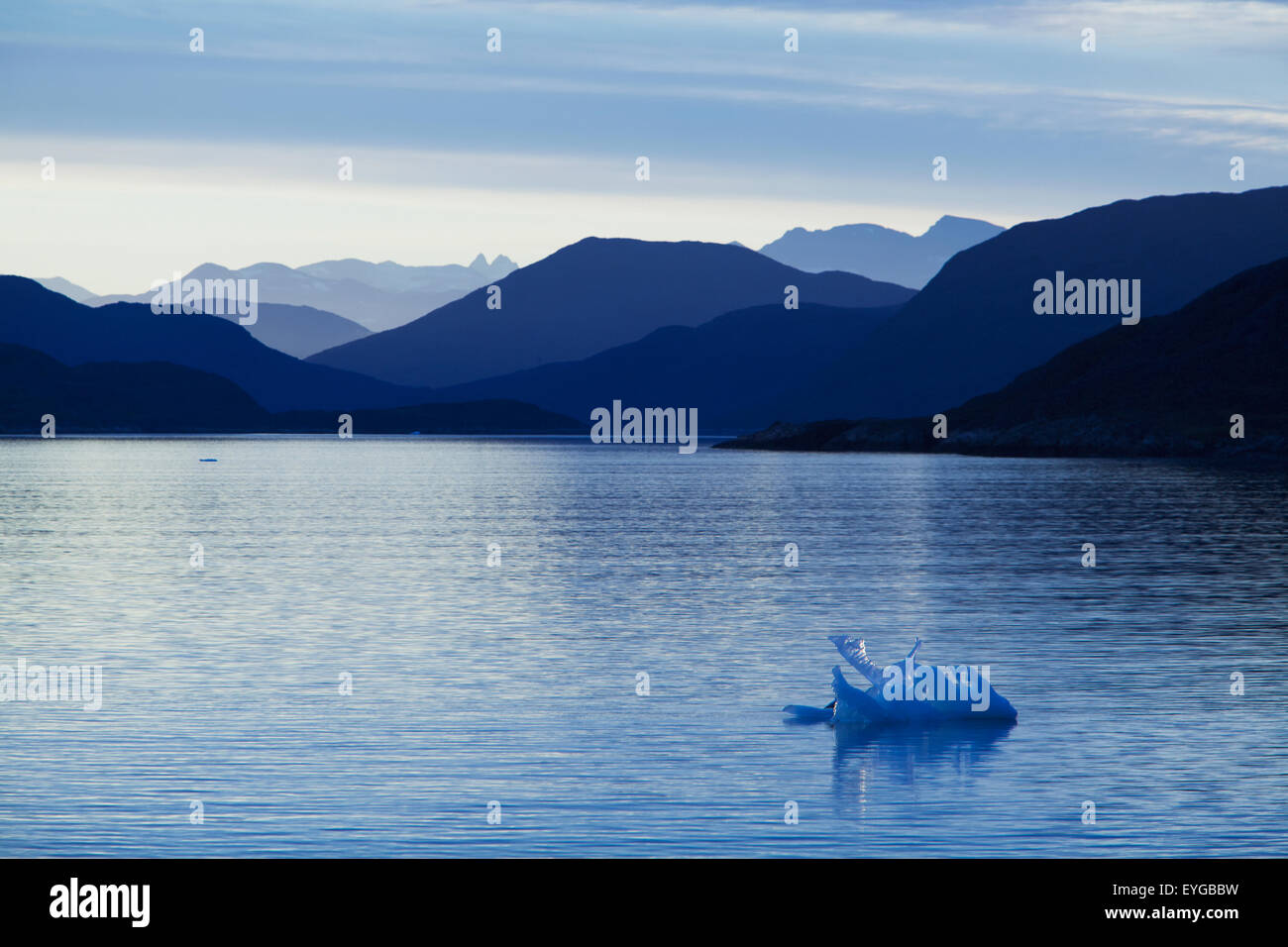 Denmark, West coast scenery; Greenland Stock Photo - Alamy
