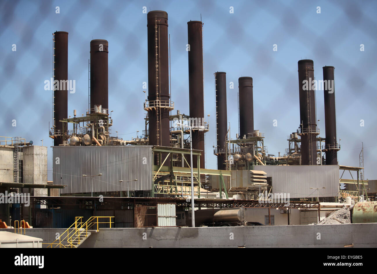 Gaza City, Gaza Strip, Palestinian Territory. 29th July, 2015. A ...