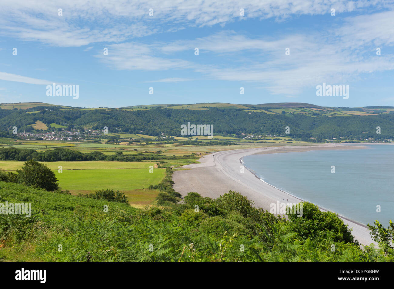 South west coastal path minehead hi-res stock photography and images ...
