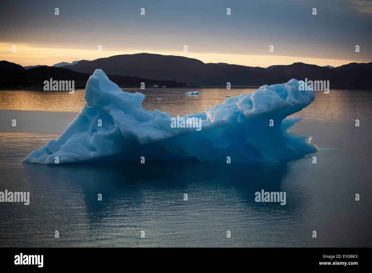 Denmark, West coast scenery; Greenland Stock Photo - Alamy