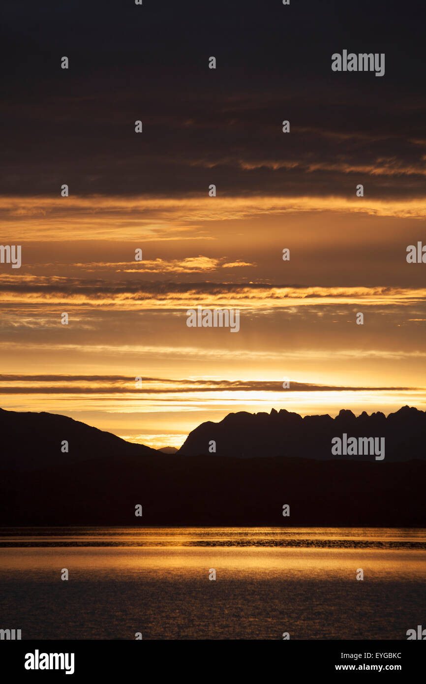 Denmark, West coast scenery; Greenland Stock Photo - Alamy