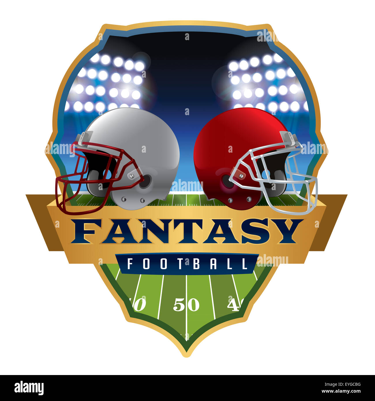 Fantasy Football Helmet Logos American Football Fantasy League Logo.