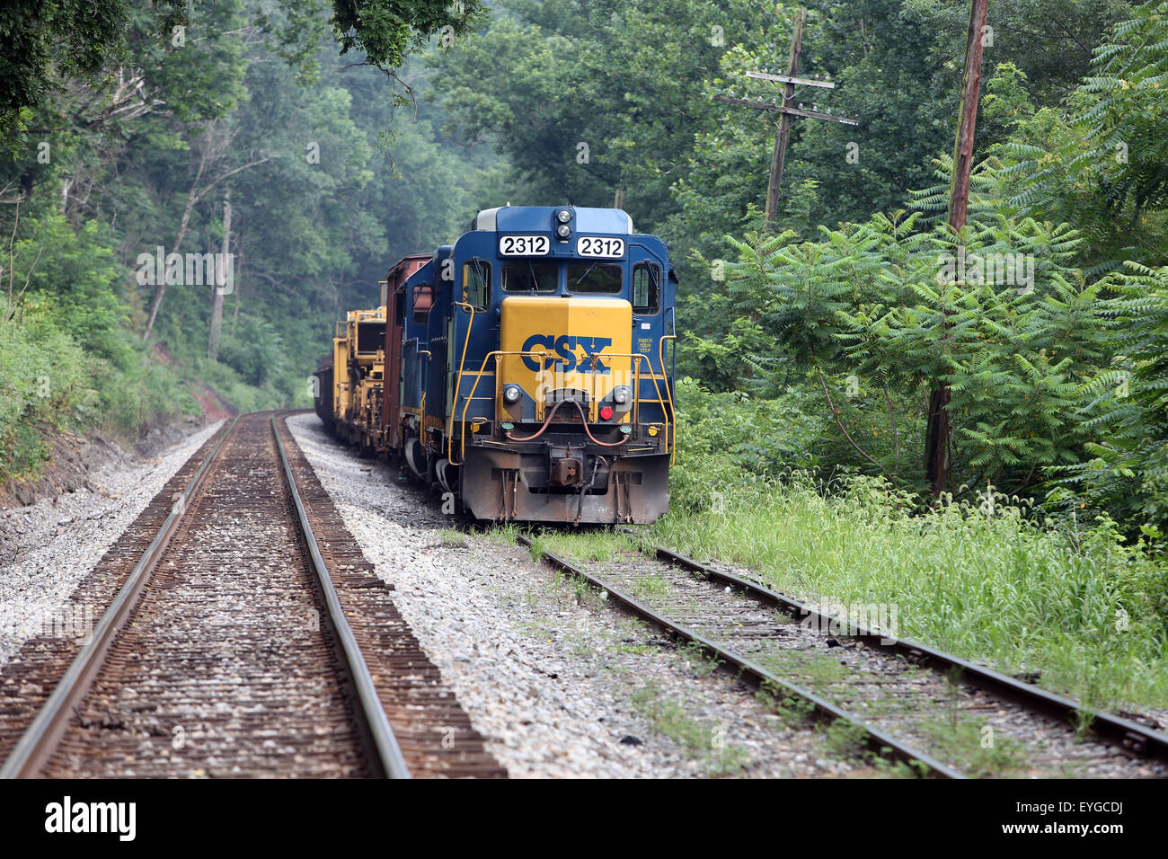 Csx diesel locomotive hi-res stock photography and images - Alamy
