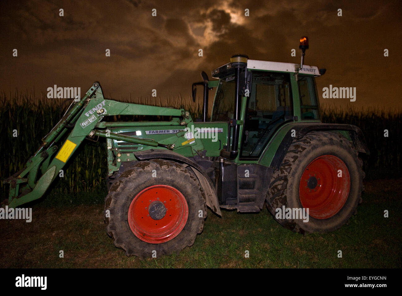 Italy, Cuggiono, Andrea Tenconi farmer Stock Photo - Alamy