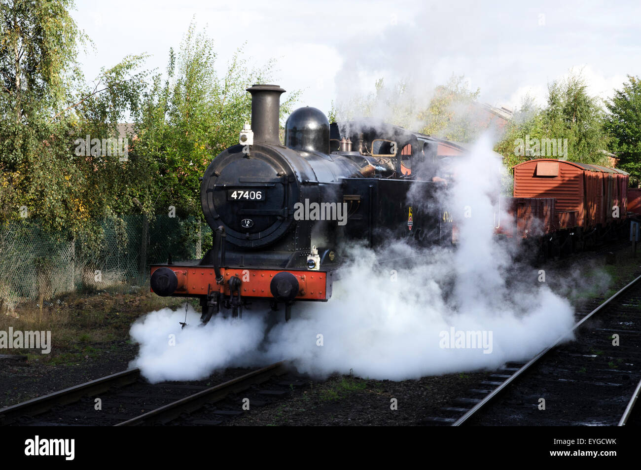 LMS class 3F Jinty 47406 great central railway loughborough england ...