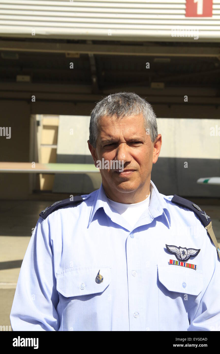 Israeli Air Force Commander Major General Amir Eshel Stock Photo - Alamy