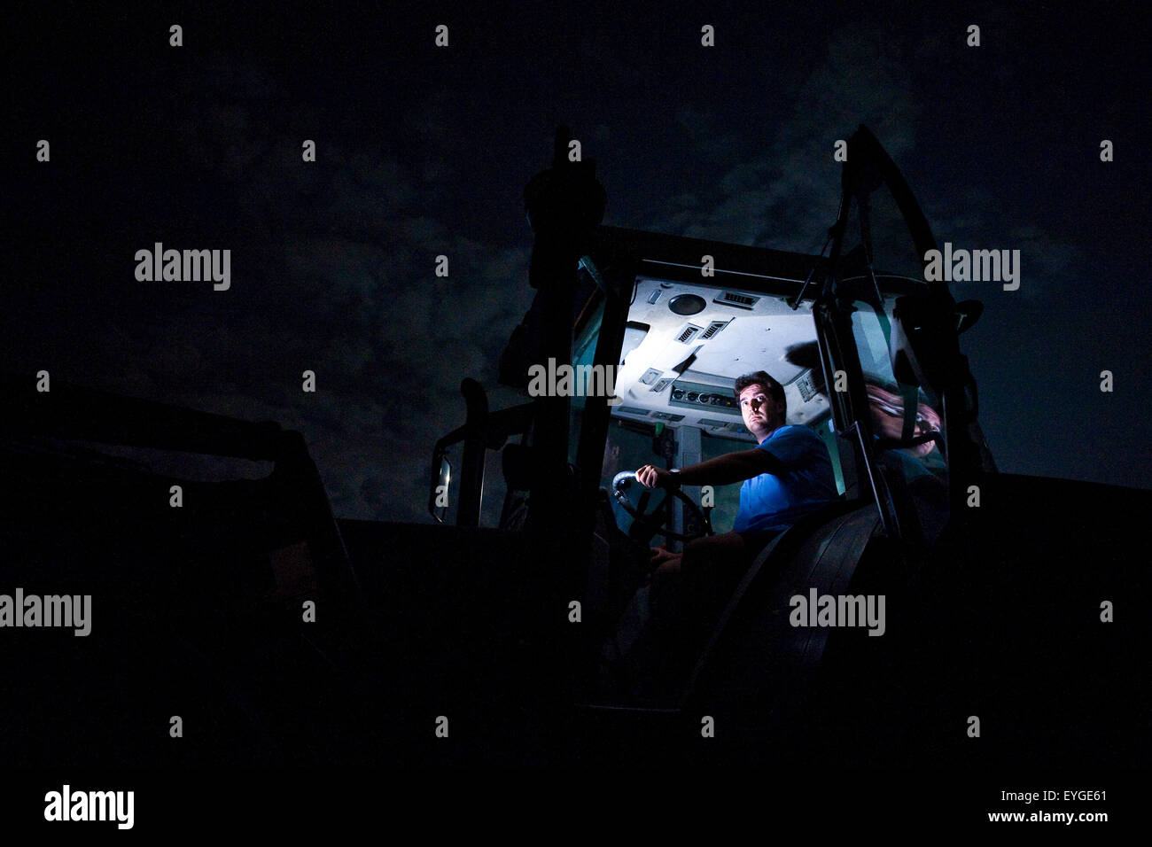 Italy, Cuggiono, Andrea Tenconi farmer Stock Photo - Alamy