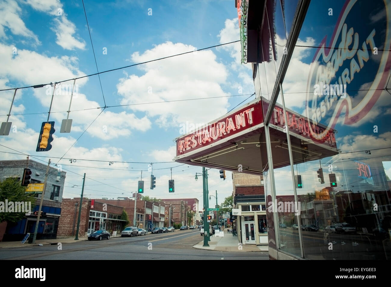 USA, Tennessee, Arcade Restaurant exterior; Memphis Stock Photo - Alamy
