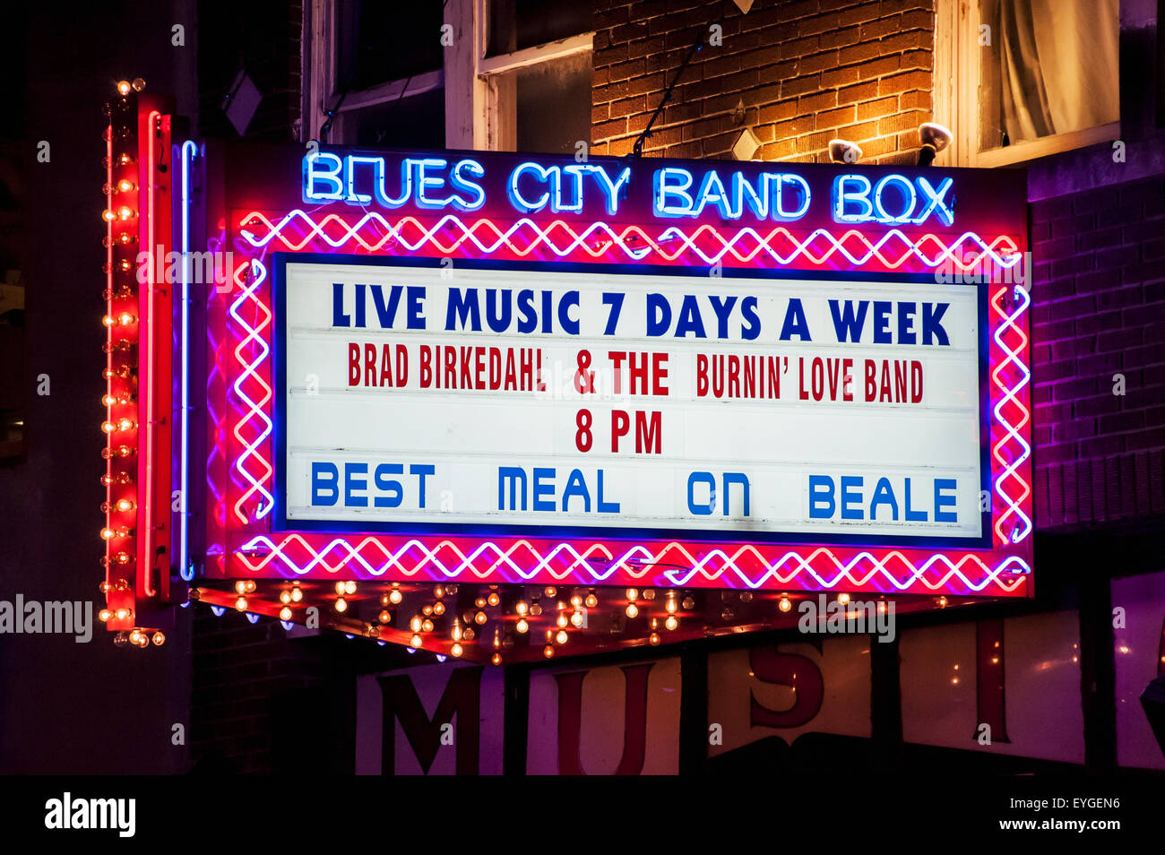 Memphis design beale street hi-res stock photography and images - Alamy
