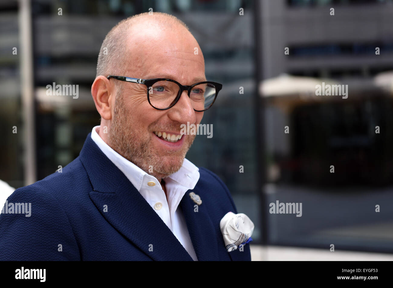 Fashion designer and businessman Thomas Rath poses in Duesseldorf ...
