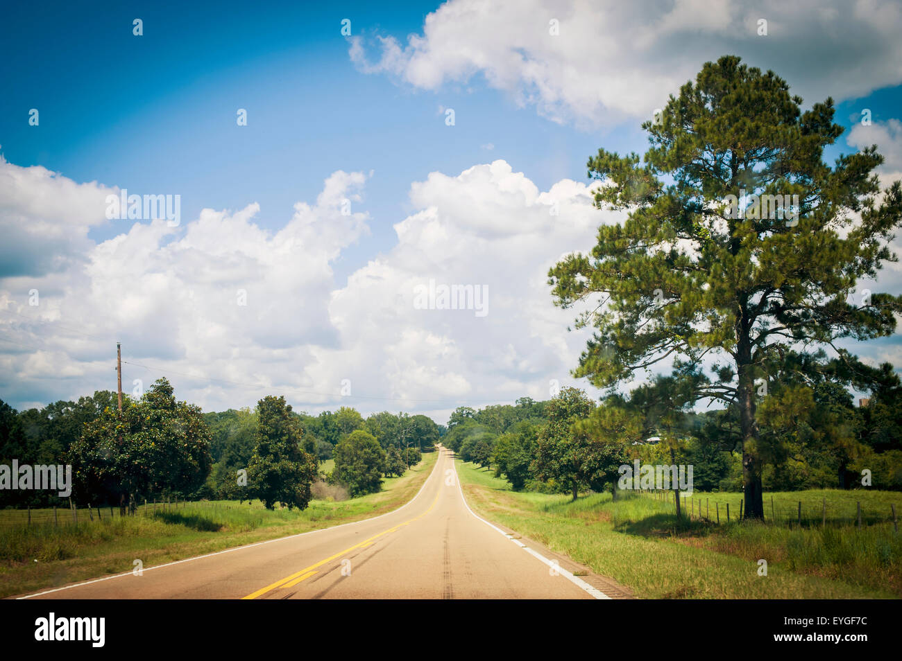 USA, On road; Mississippi Stock Photo - Alamy