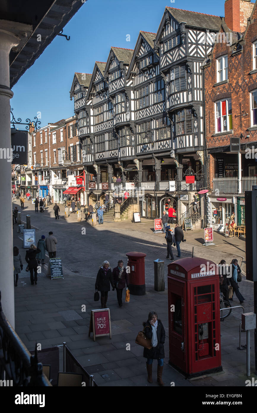 The Rows, Chester Stock Photo - Alamy