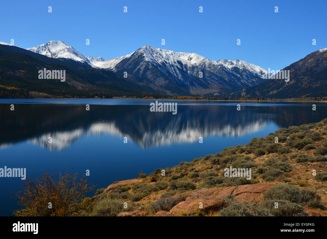 A great day by Twin Lakes, Colorado Stock Photo - Alamy