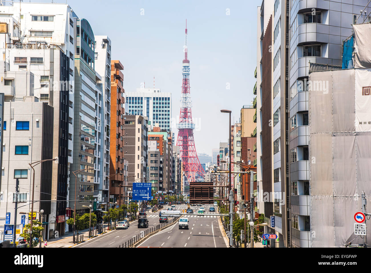 Tokyo tower bike hi-res stock photography and images - Alamy