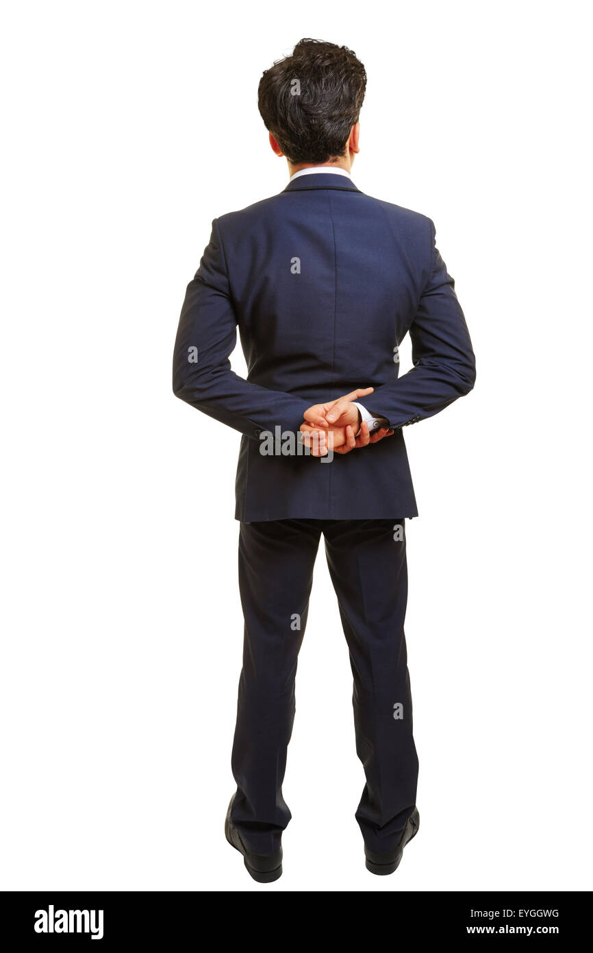 Back view man hands behind his hi-res stock photography and images - Alamy