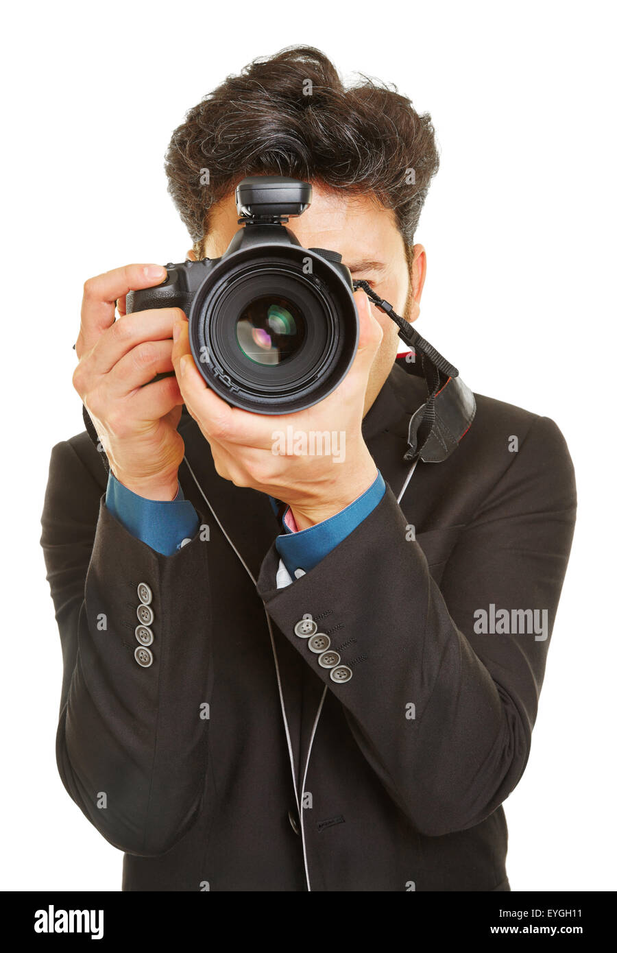 Photographer taking photos business hi-res stock photography and images ...