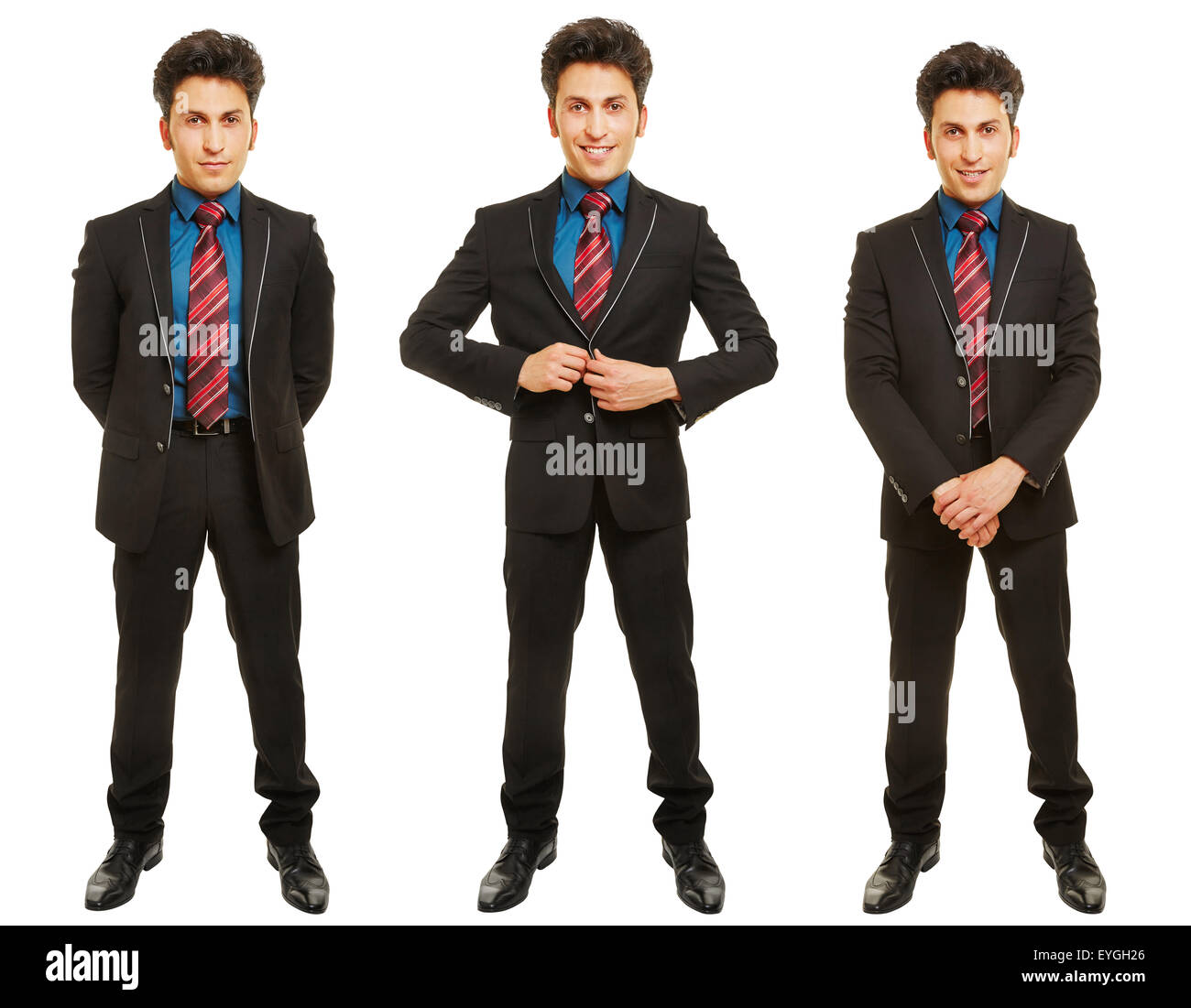 Frontal standing hi-res stock photography and images - Alamy