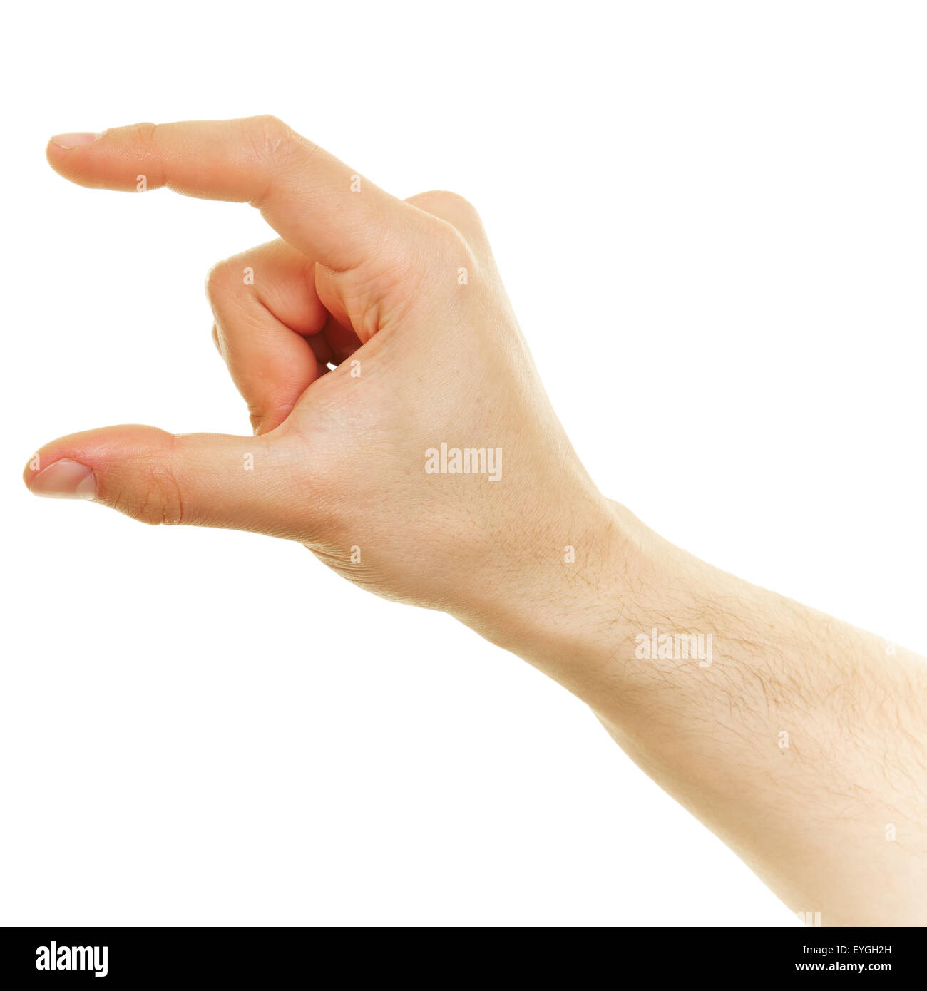 Thumb index finger hi-res stock photography and images - Alamy