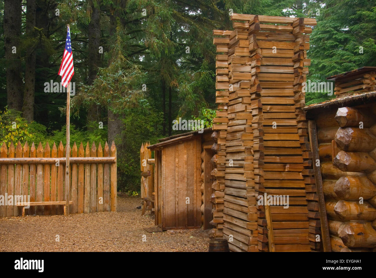 Fort Clatsop, Fort Clatsop National Memorial, Lewis & Clark National ...