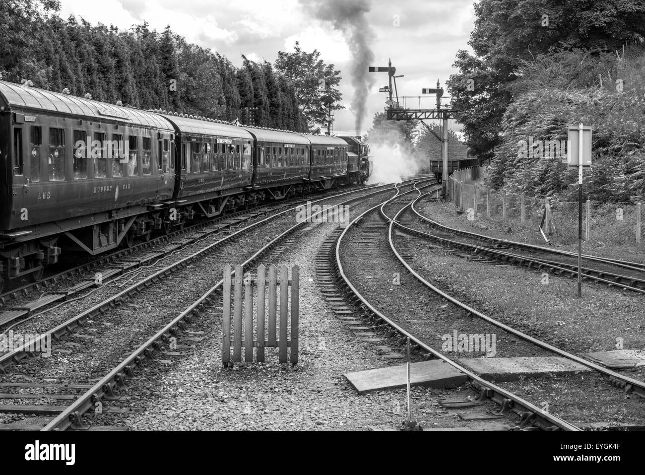 Severn valley railway preserved steam locomotive hi-res stock ...