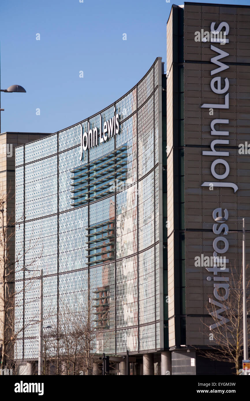 Waitrose John Lewis signage on exterior of store on The Street at ...