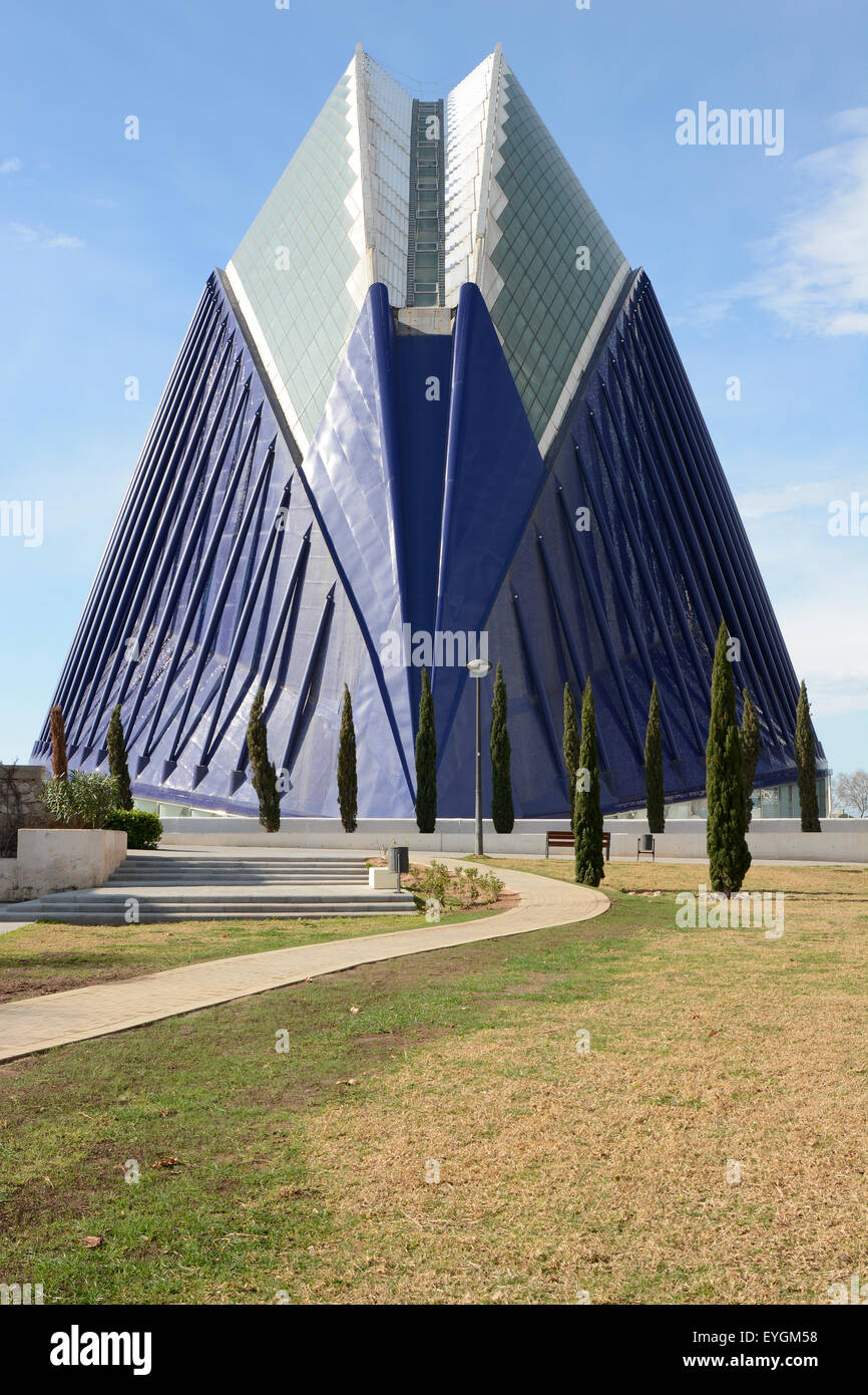The multi-functional Agora building in the City of Arts and Sciences ...