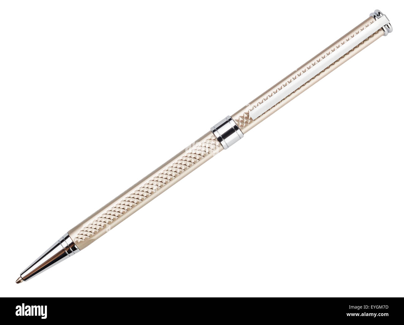 the grey pen isolated on white background Stock Photo - Alamy