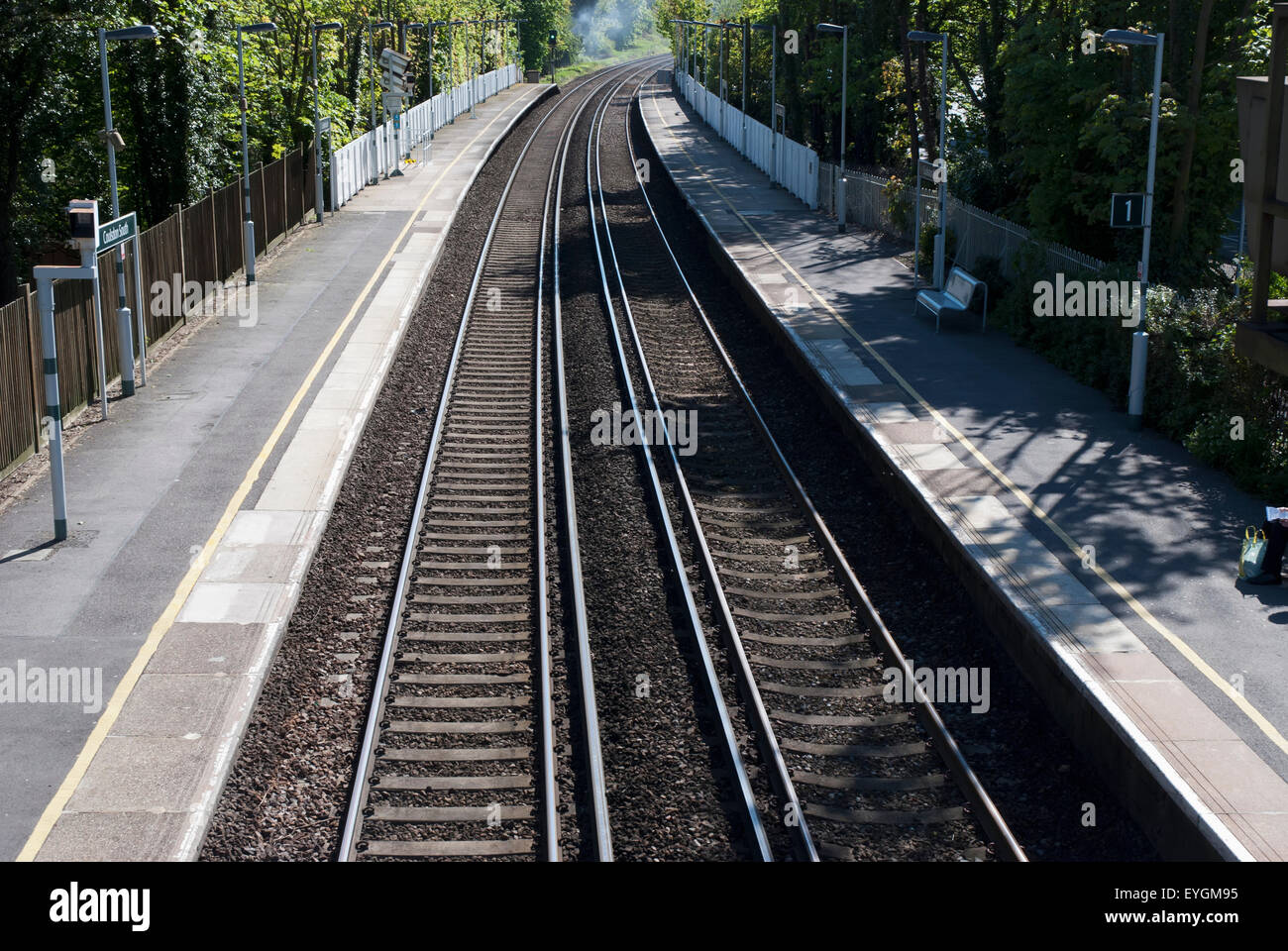 UK, Surrey, Train station; Coulsdon south Stock Photo - Alamy