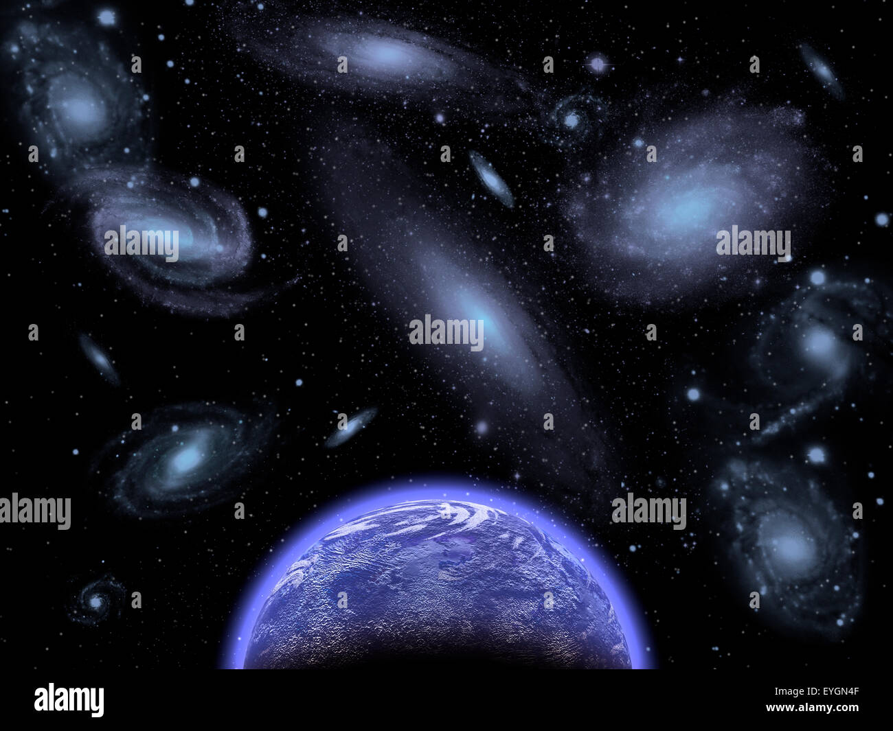 Big bang theory science hi-res stock photography and images - Alamy