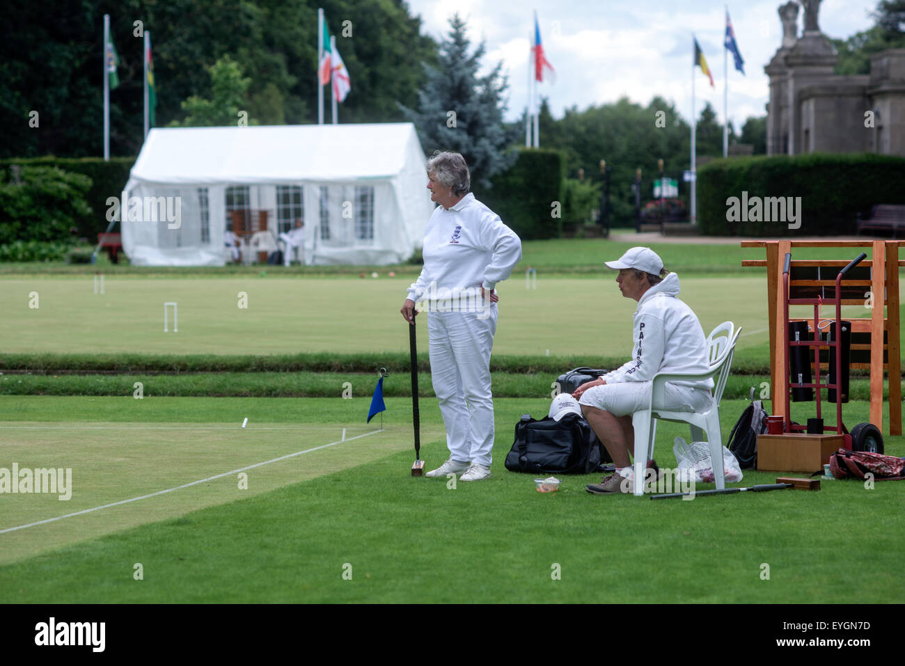 Nottingham, UK. 29th July, 2015. 36 women players from 12 nations are ...
