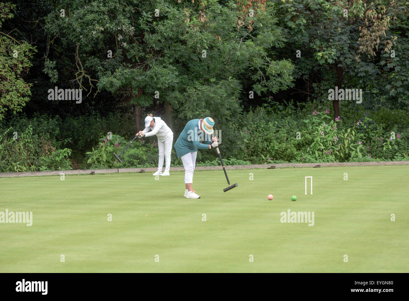 Nottingham, UK. 29th July, 2015. 36 women players from 12 nations are ...