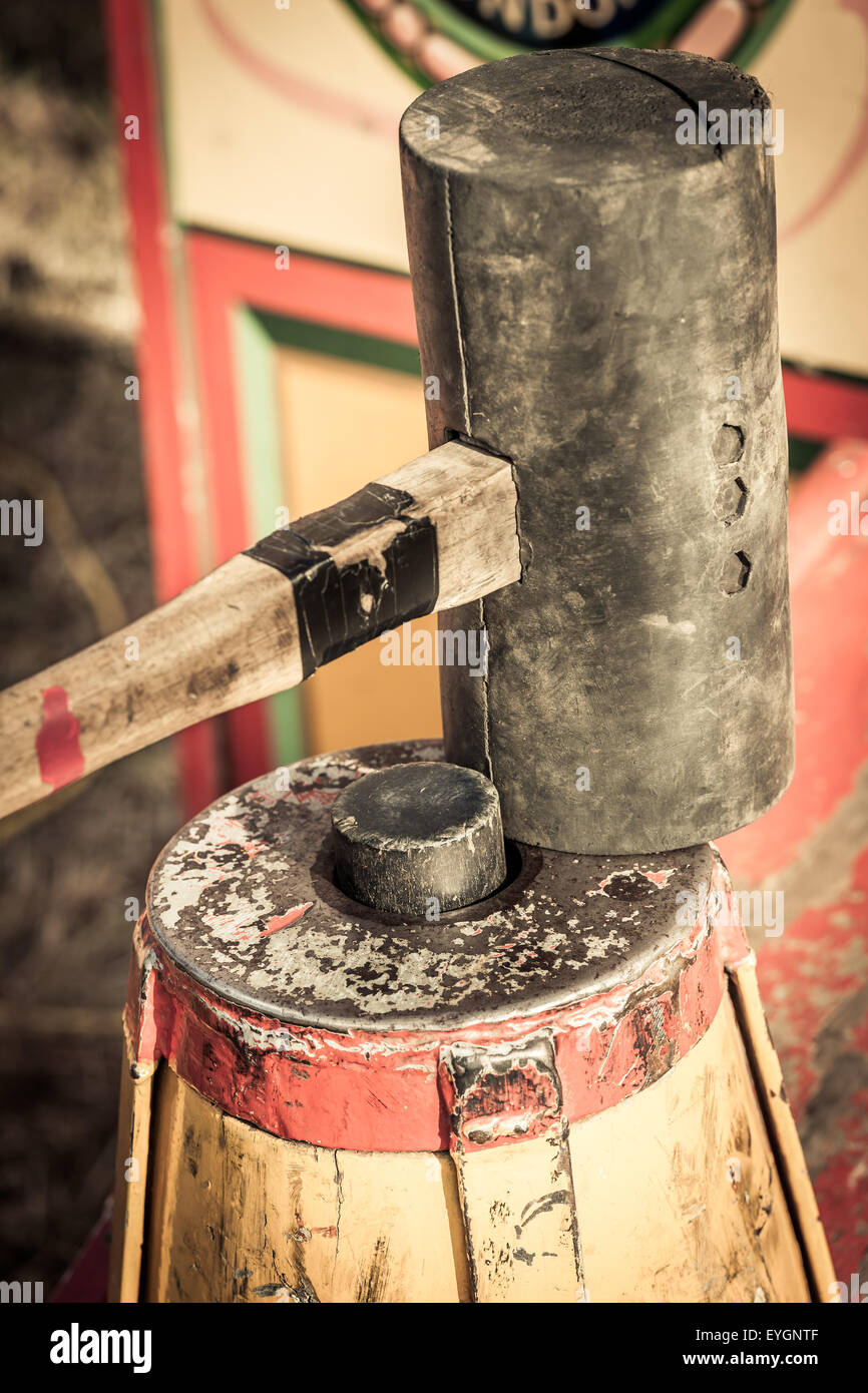 Fairground hammer hi-res stock photography and images - Alamy