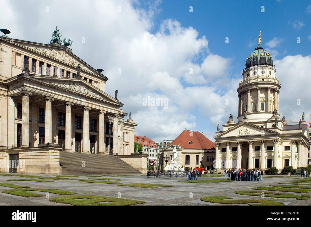 Gendarmenmarkt Cathedral Berlin Germany Europe Stock Photo - Alamy