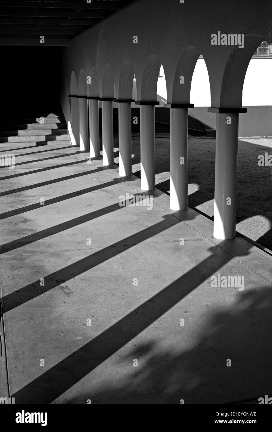 Desert column Black and White Stock Photos & Images - Alamy