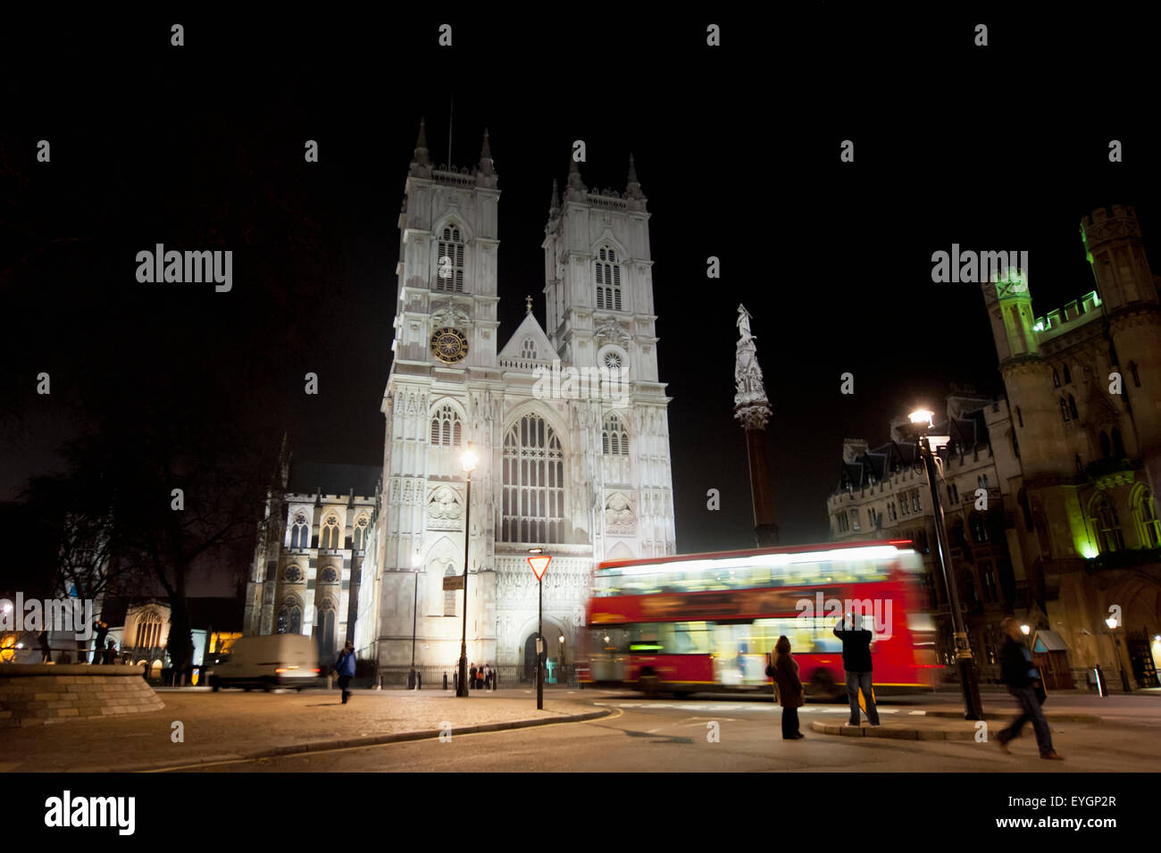 United kingdom london westminster abbey london england london bus hi ...