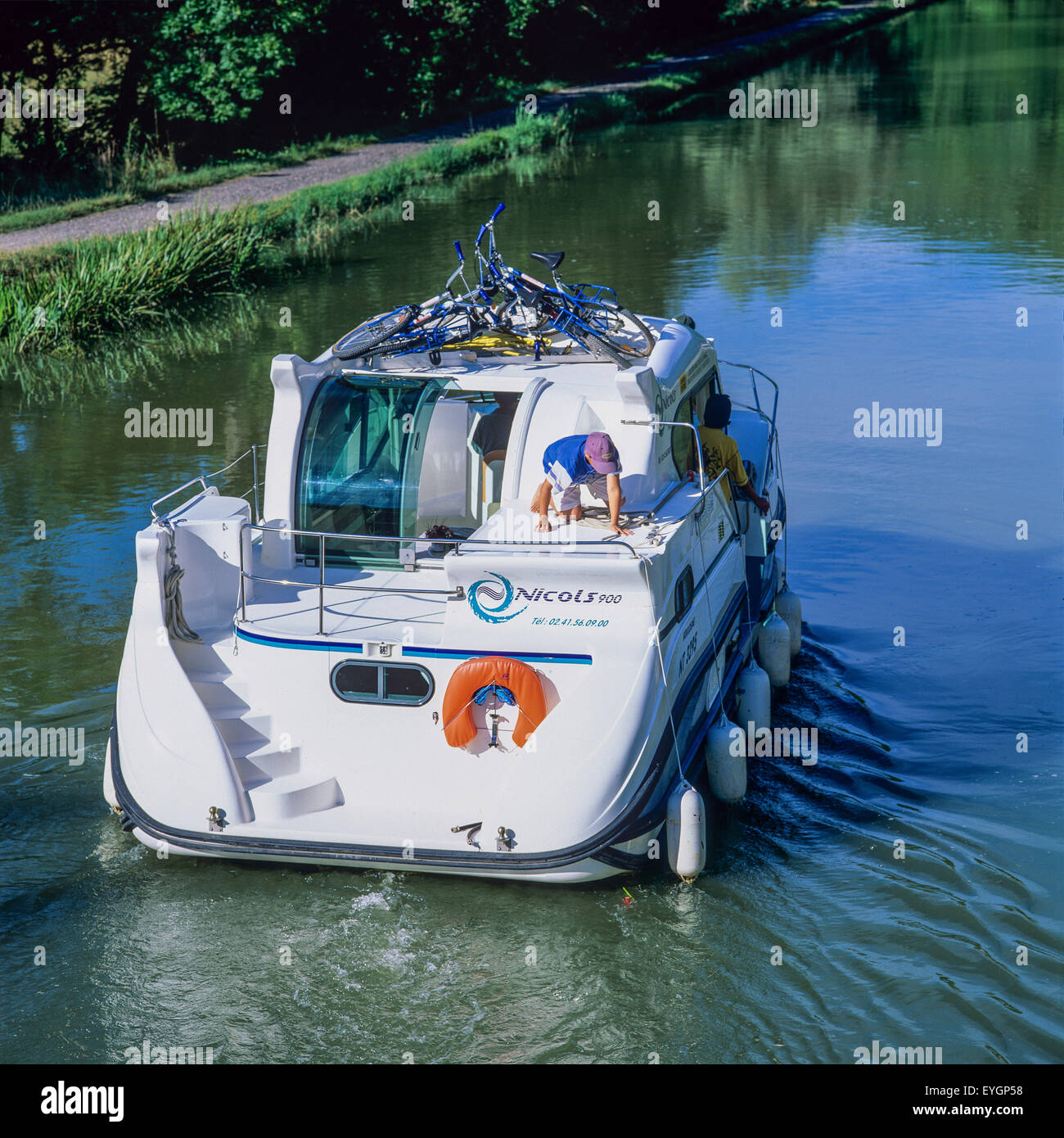 French fluvial tourism pleasure boat hi-res stock photography and ...