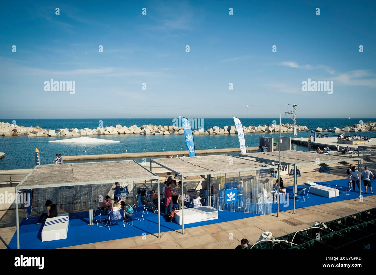 Parc del forum hi-res stock photography and images - Alamy