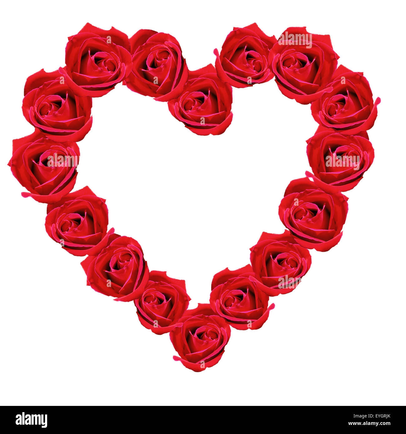 Blumenherz, Rote, Rose Stock Photo - Alamy