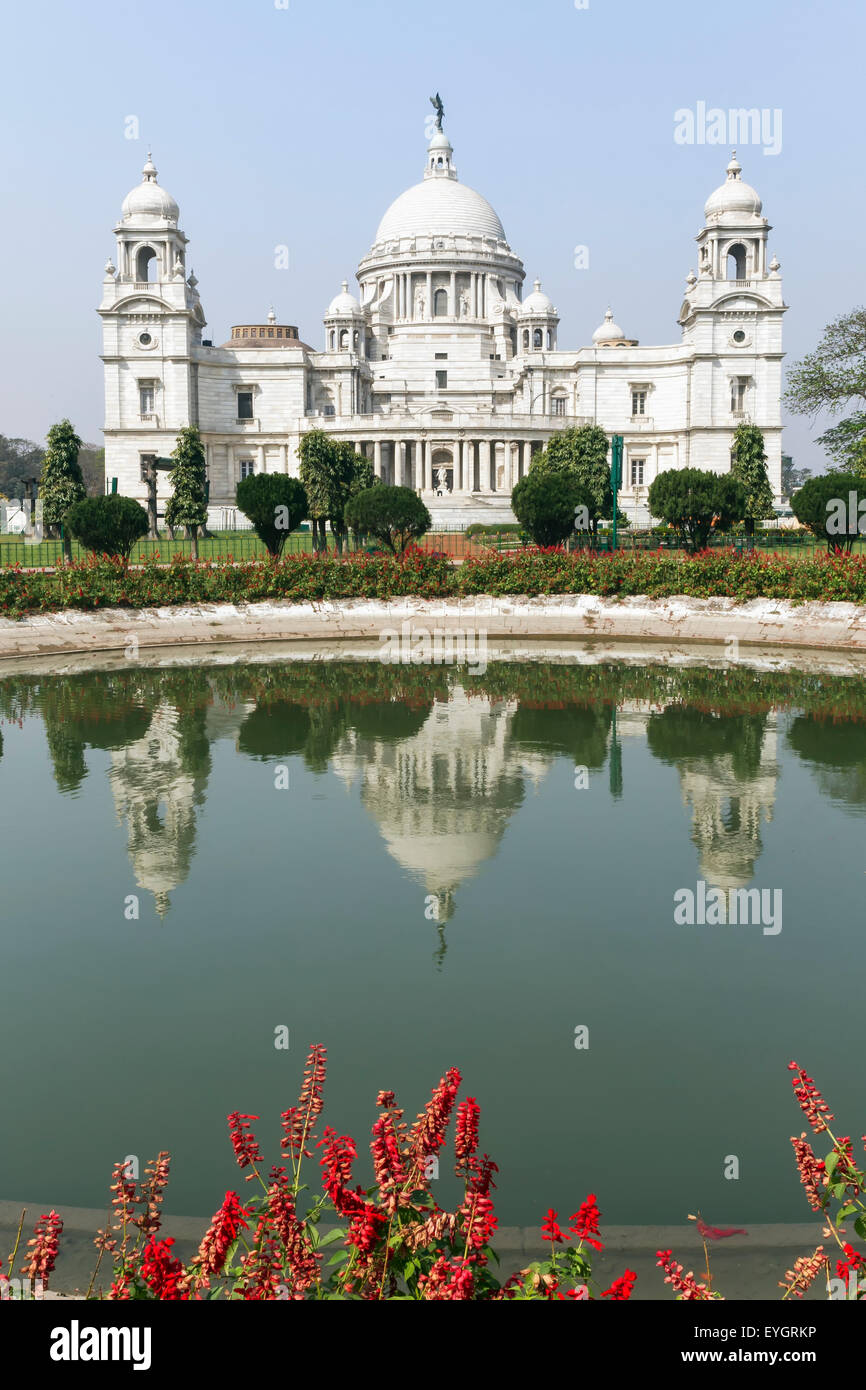 India, West Bengal, View of Victoria Monument; Kolcutta Stock Photo - Alamy