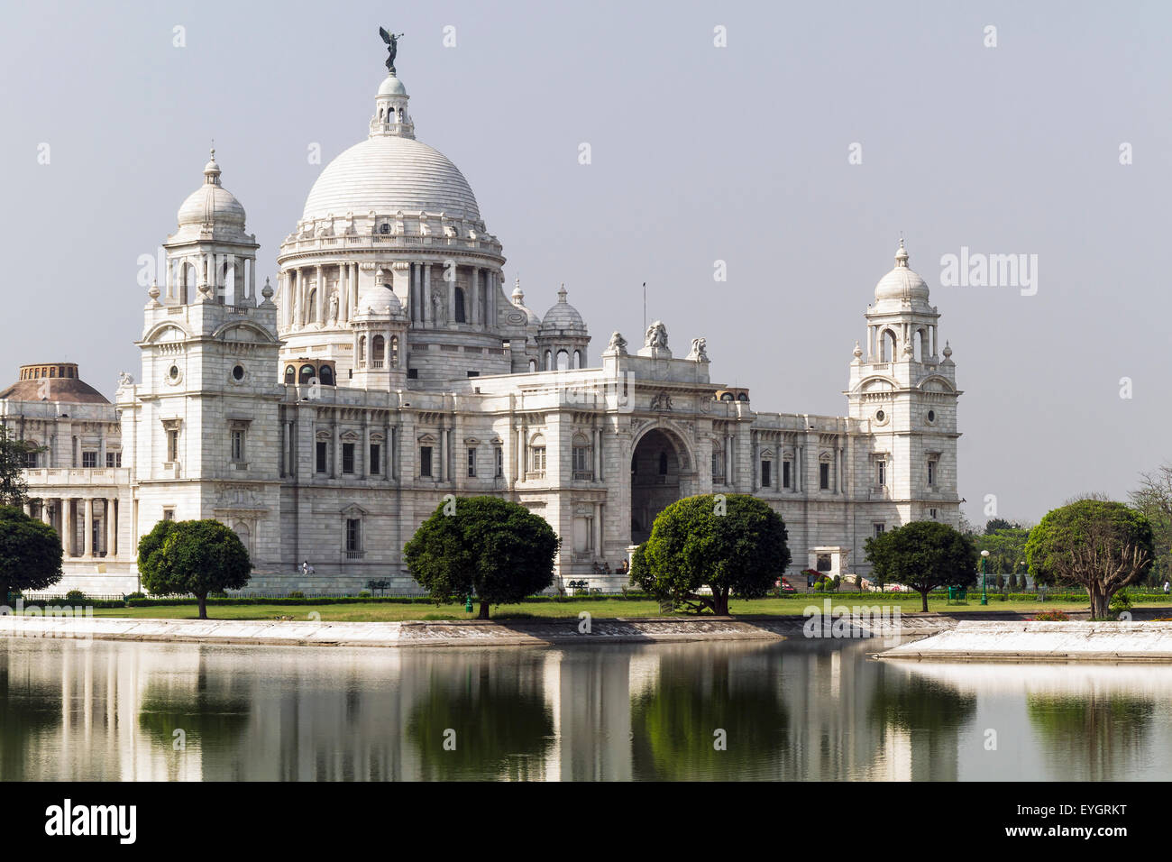 India, West Bengal, View of Victoria Monument; Kolcutta Stock Photo - Alamy