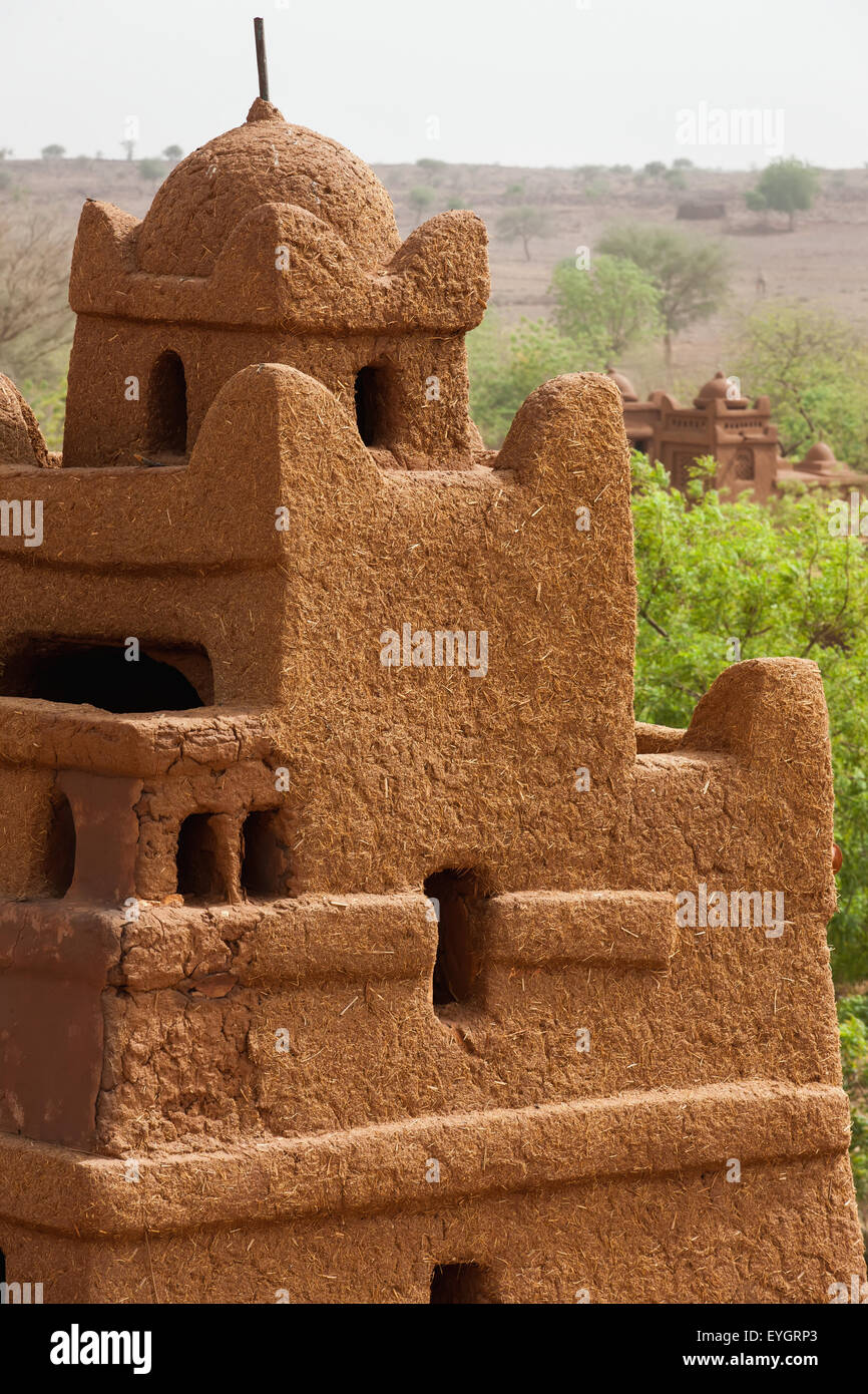 Yaama Village,Central Niger,Close Up,Religious Stock Photo - Alamy
