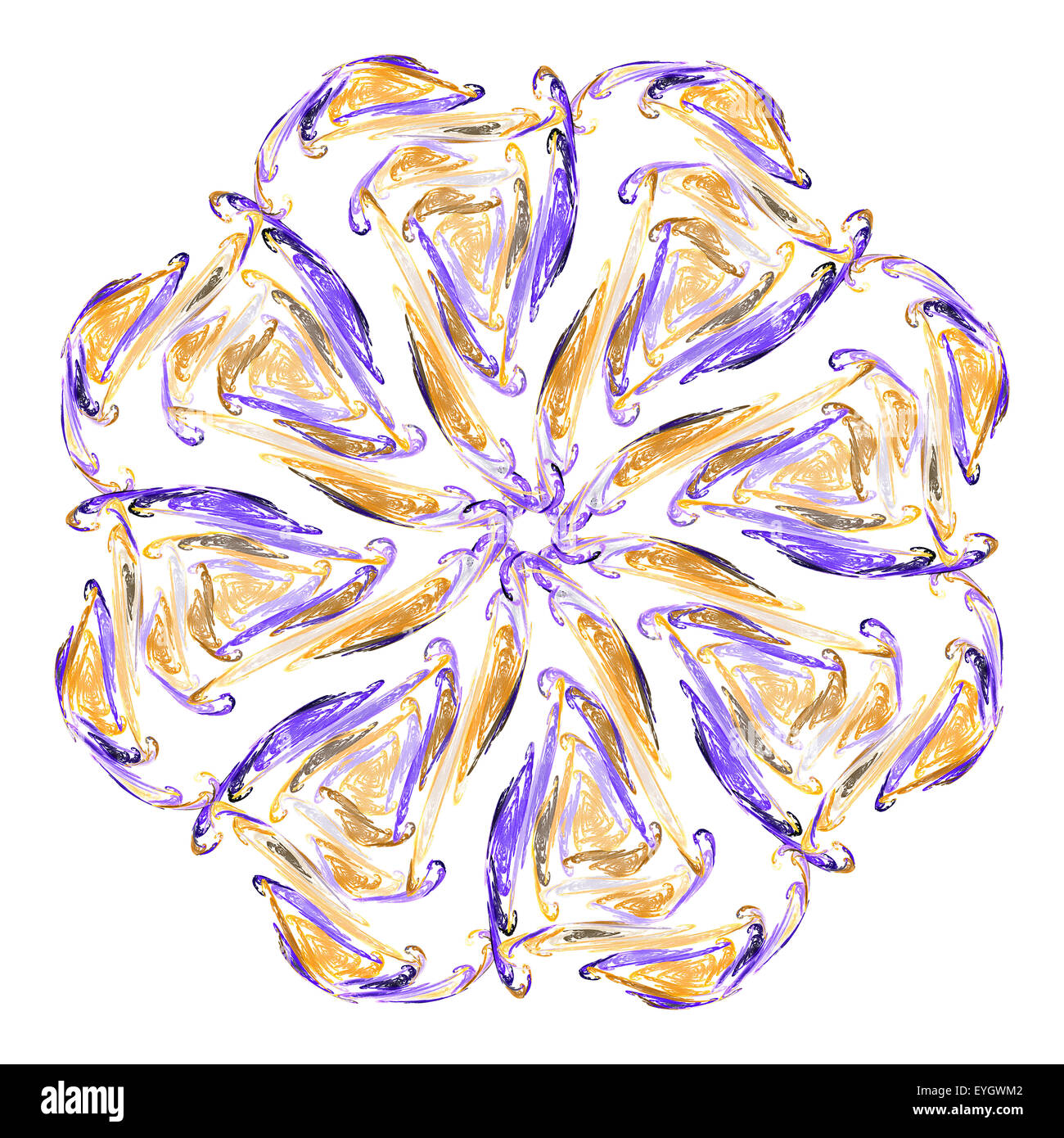 Floral fireworks Cut Out Stock Images & Pictures - Alamy