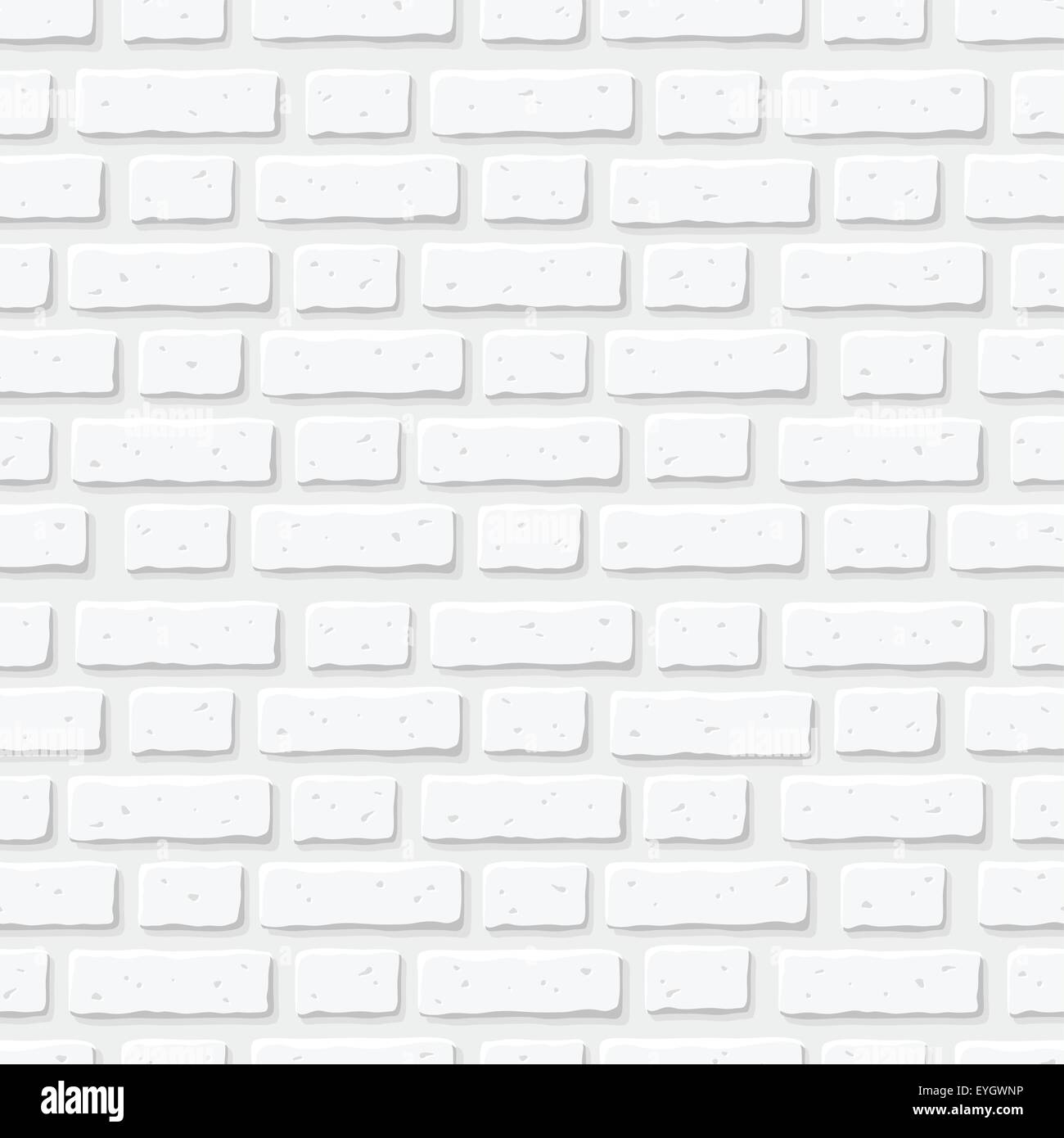 White brick wall. Vector seamless texture Stock Vector Image & Art - Alamy