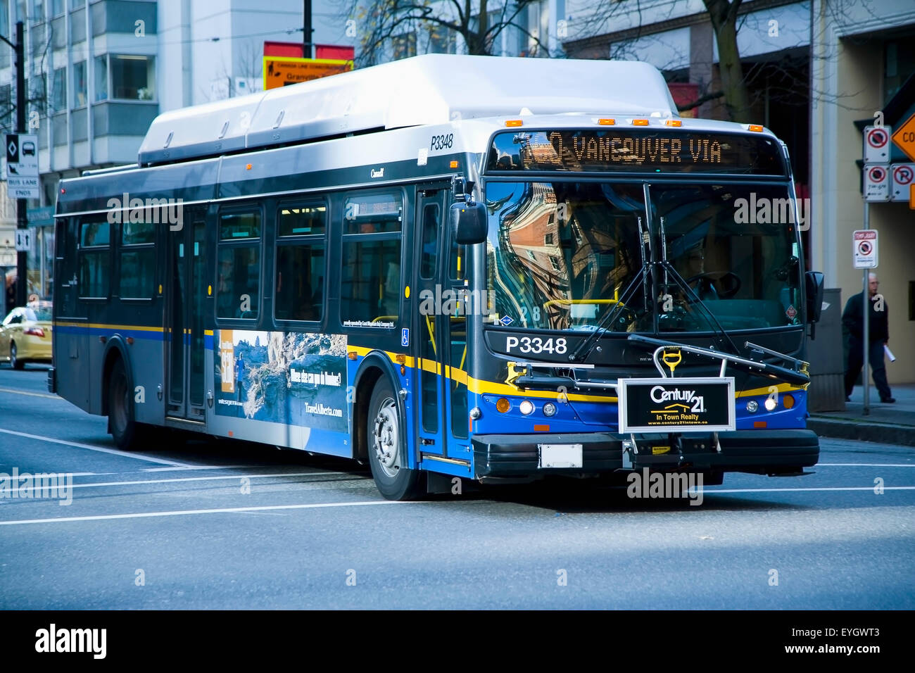 Local Bus; Vancouver, British Columbia, Canada Stock Photo - Alamy