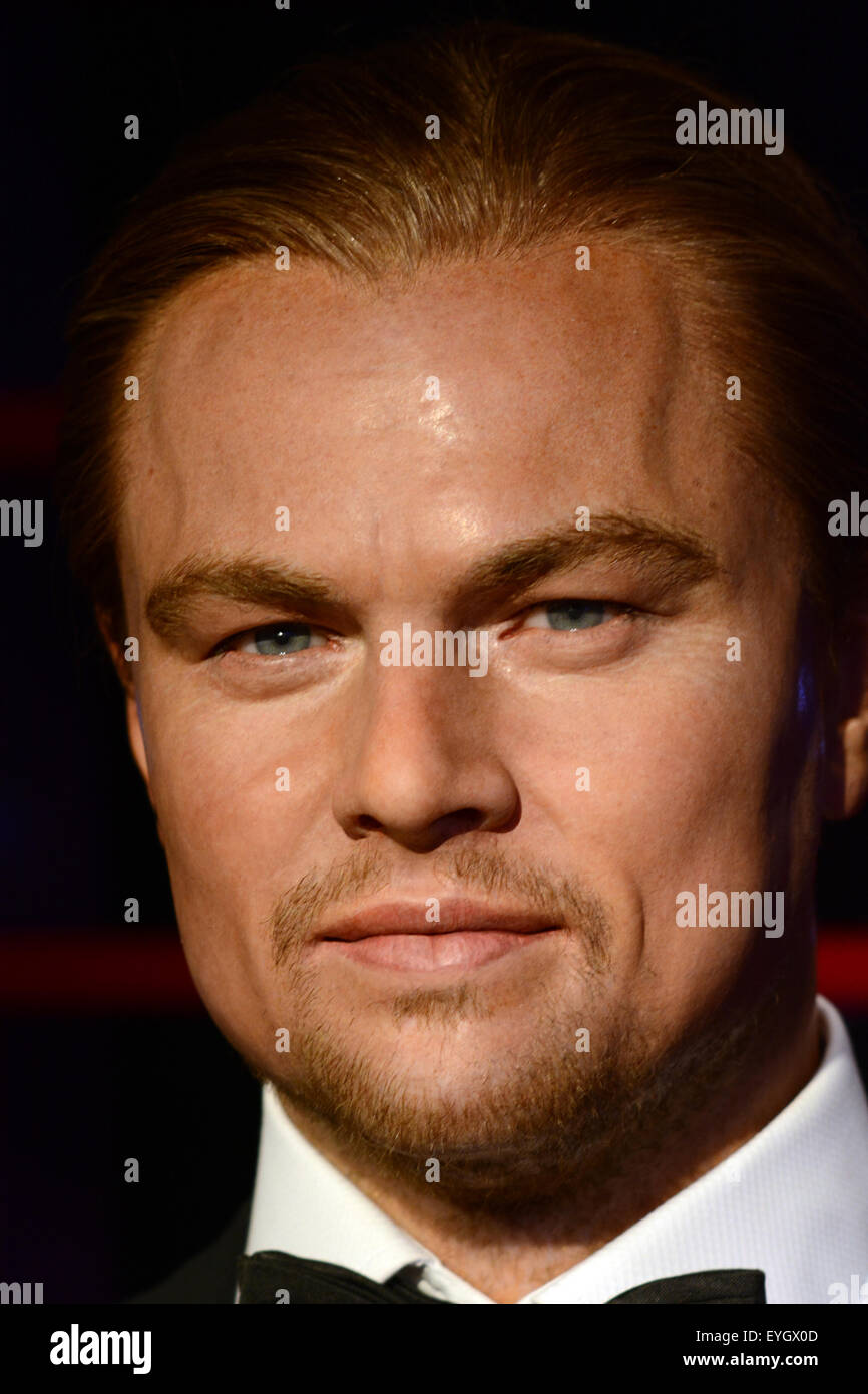 Leonardo Di Caprio wax work figure in Madame Tussauds, Tokyo, Japan ...