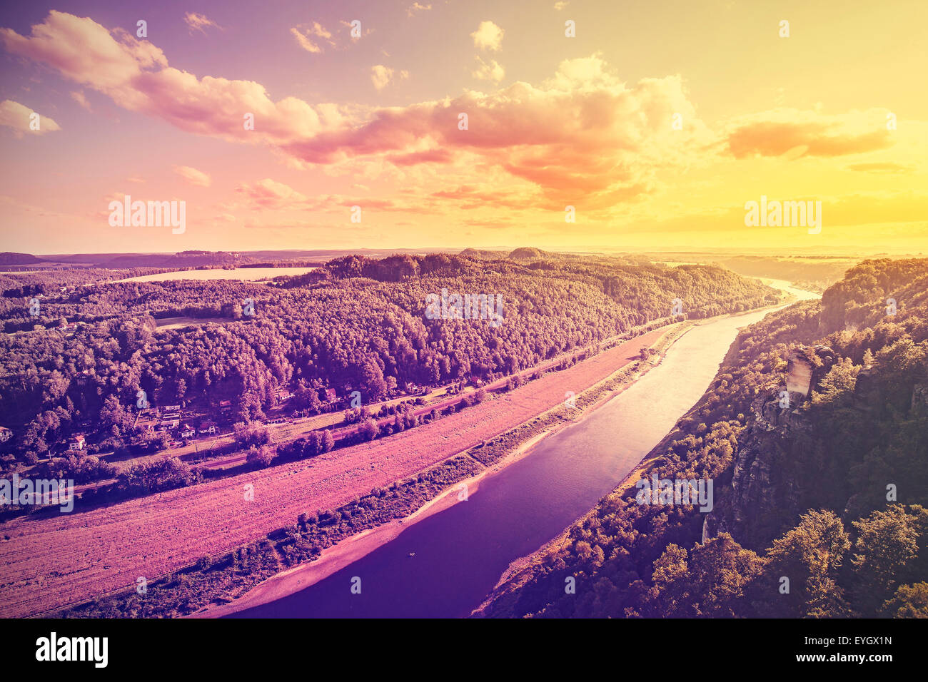 Elbe River Landscape High Resolution Stock Photography and Images - Alamy
