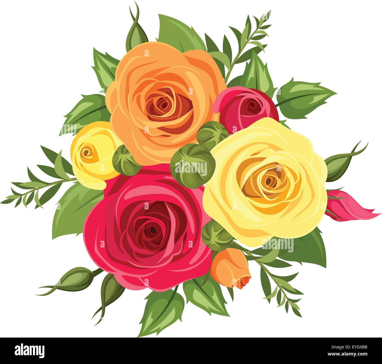 Clip Art Yellow Flowers