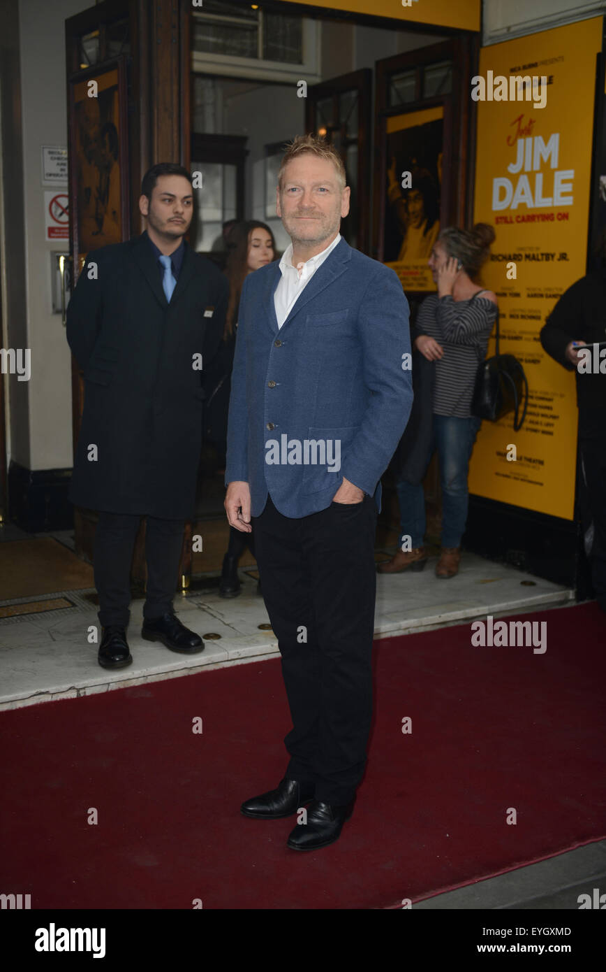 Celebrities arrive for Just Jim Dale show at London’s Vaudeville ...